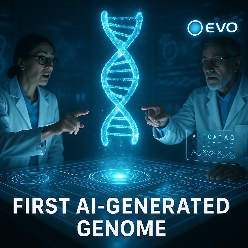 SunBrief#47: Scientists Create First AI-Generated Genomes With Evo Models