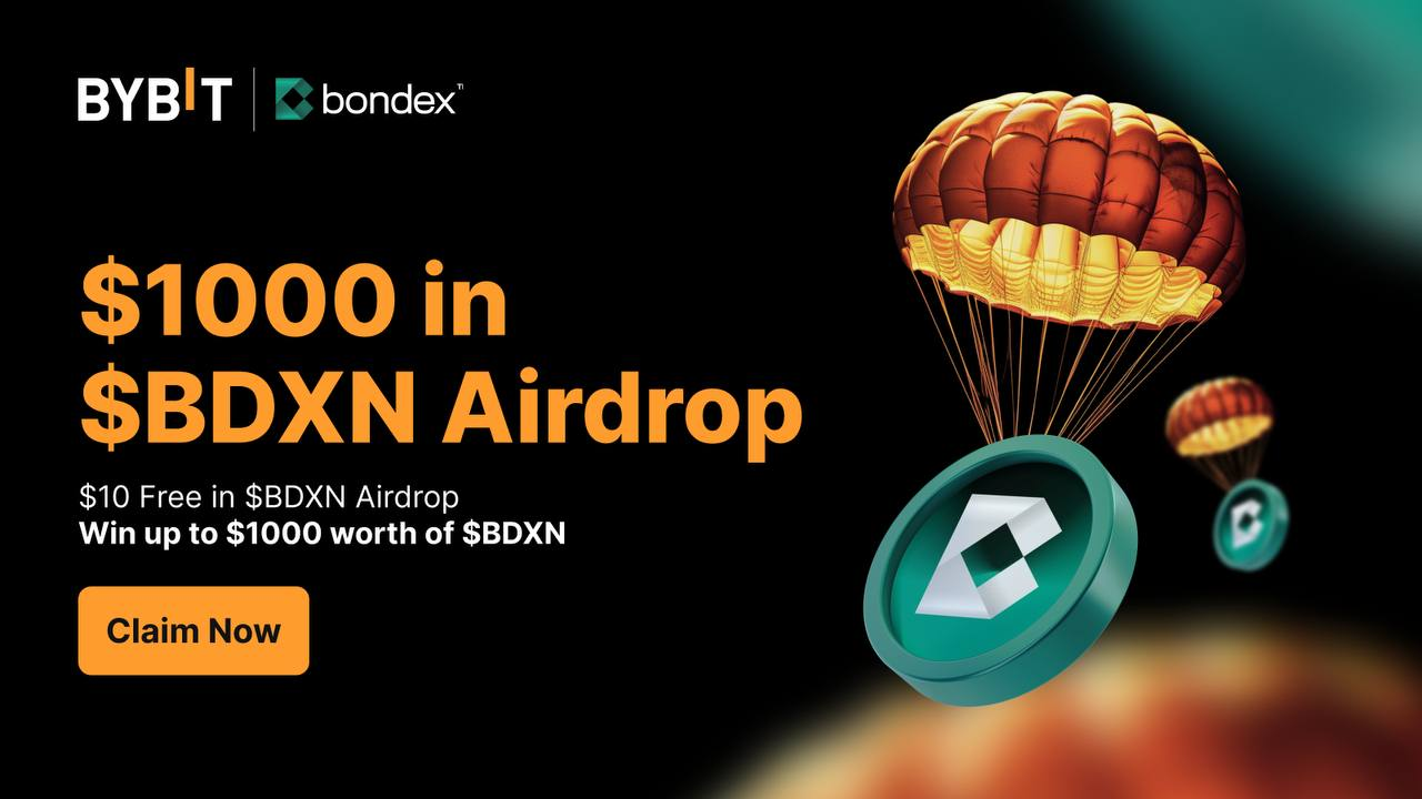 🎉 Win $1,000 in $BDXN Tokens with Bondex and Bybit! 🚀