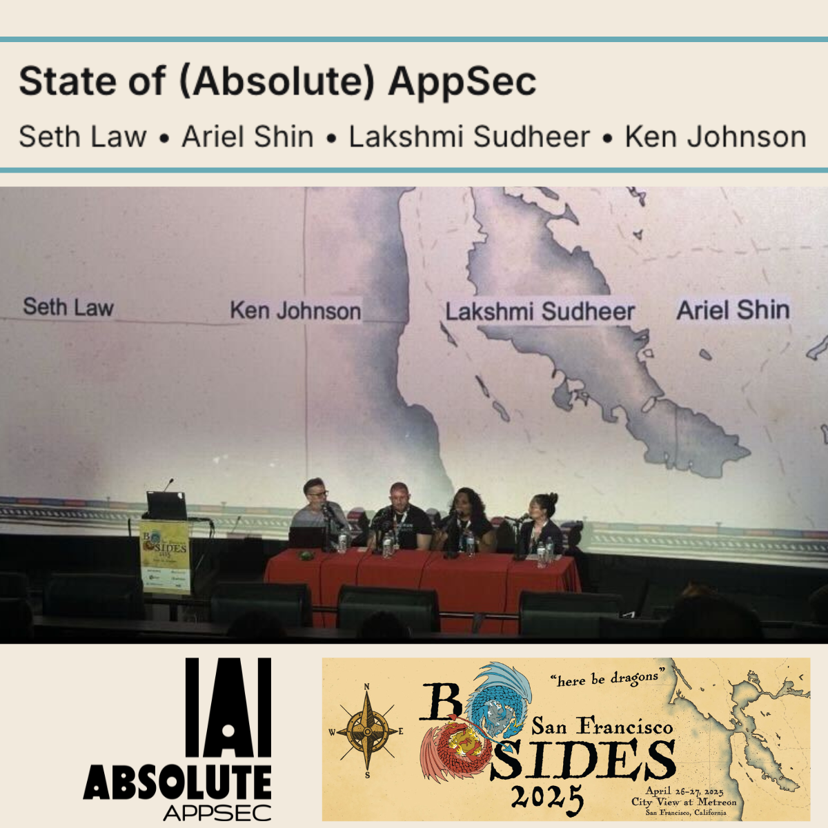 LIVE at BSidesSF w/ Ariel Shin & Lakshmi Sudheer