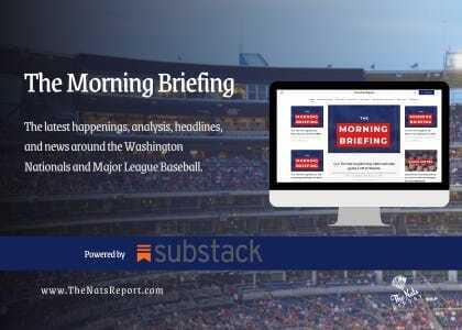 Welcome to the New Nats Report on Substack