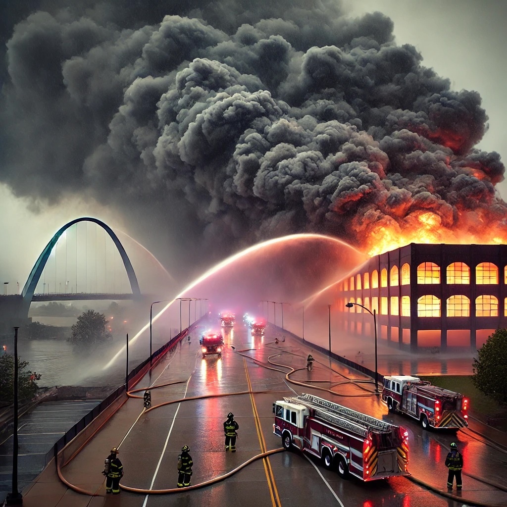 St. Louis warehouse fire eerily similar to tragic Worcester blaze