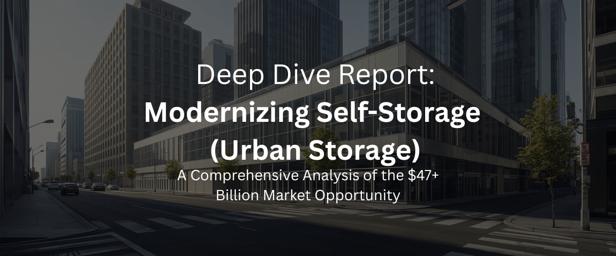 Deep Dive: Modernizing Self-Storage (Urban Storage) [Premium PDF Report]