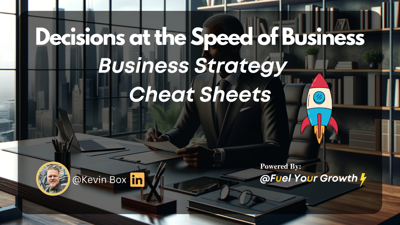 Business Strategy Cheat Sheets