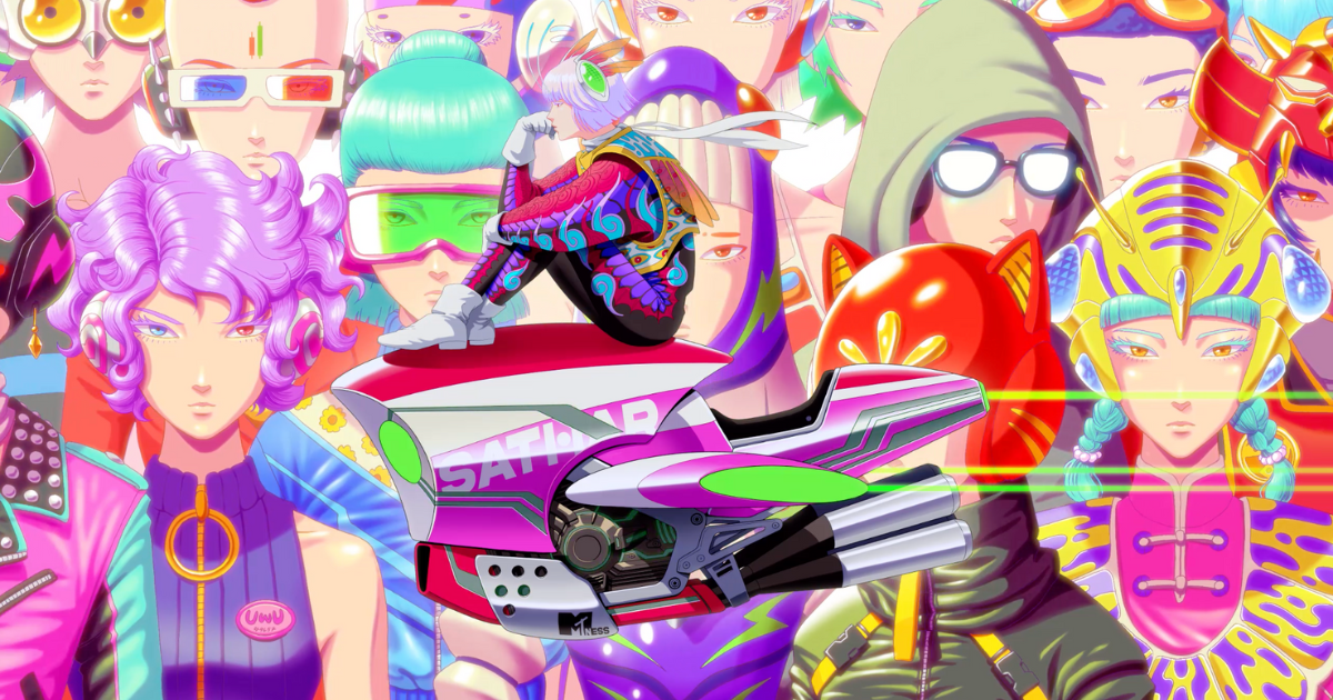 Anime art flying under the radar