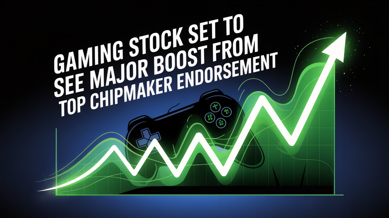 Gaming Stock Set to See Major Boost from Top Chipmaker Endorsement