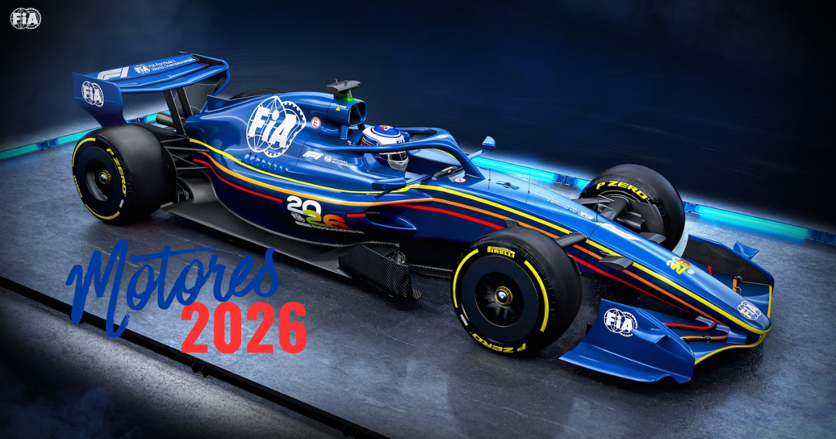 Así se reparte la parrilla de motores en 2026