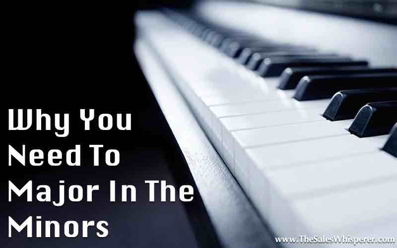 Why You Need To Major In The Minors