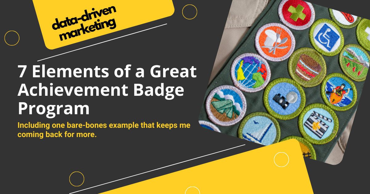 7 Elements of a Great Achievement Badge Program
