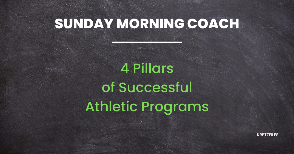 4 Pillars of Successful Athletic Programs