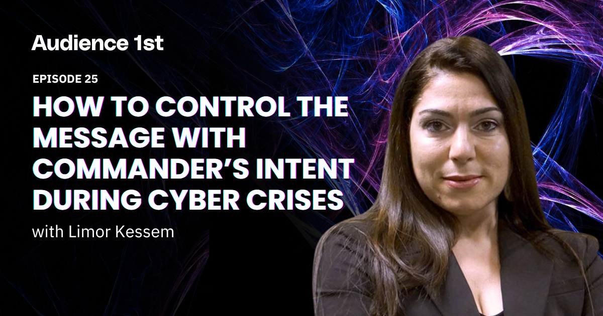 How to Control the Message with Commander’s Intent During Cyber Crises