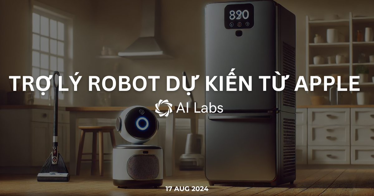 Apple Đang Thiết Kế Trợ Lý Robot Tại Gia 🤖