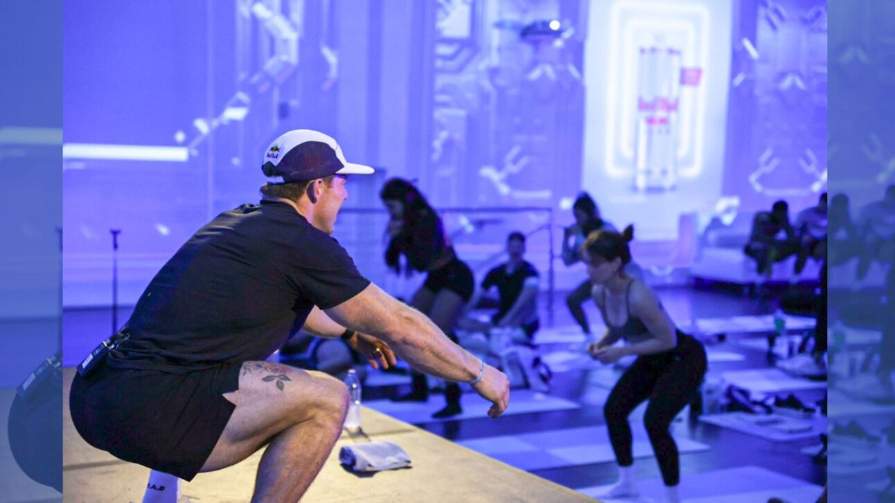 Behind the Scenes at the Red Bull Fitness Club