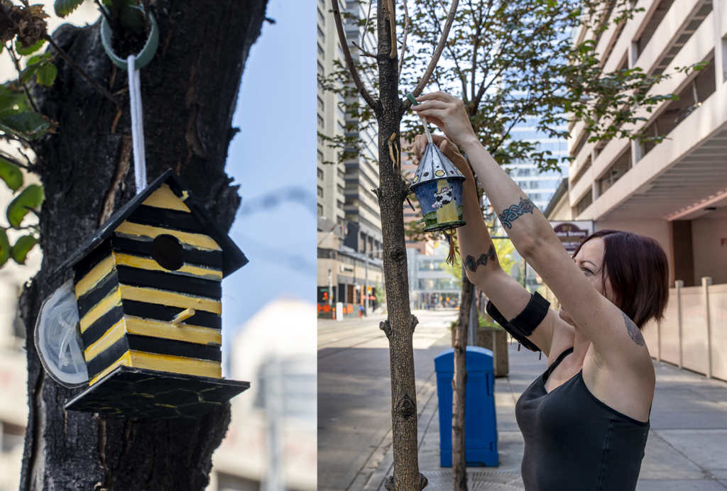 Downtown Calgary resident takes matters into her own hands as she ...