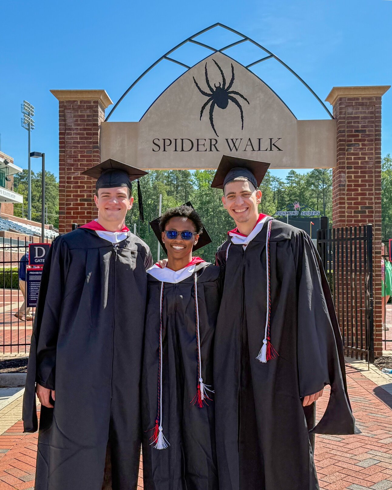 See some of the Richmond Spider student-athletes who graduated.