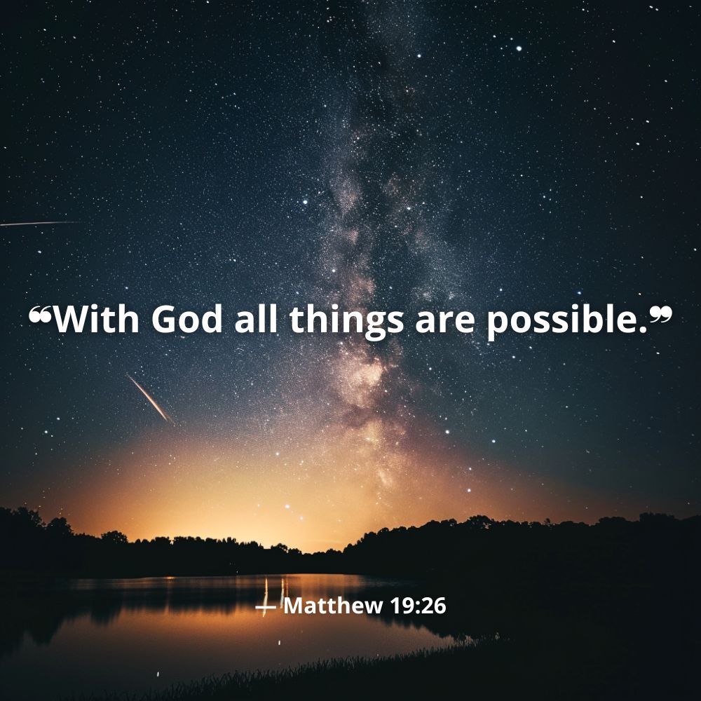 🙏 Verse of the Day: Matthew 19:26