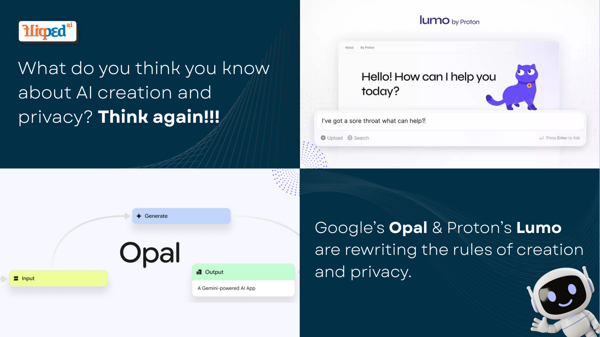 What do you think you know about AI creation and privacy? Think again.