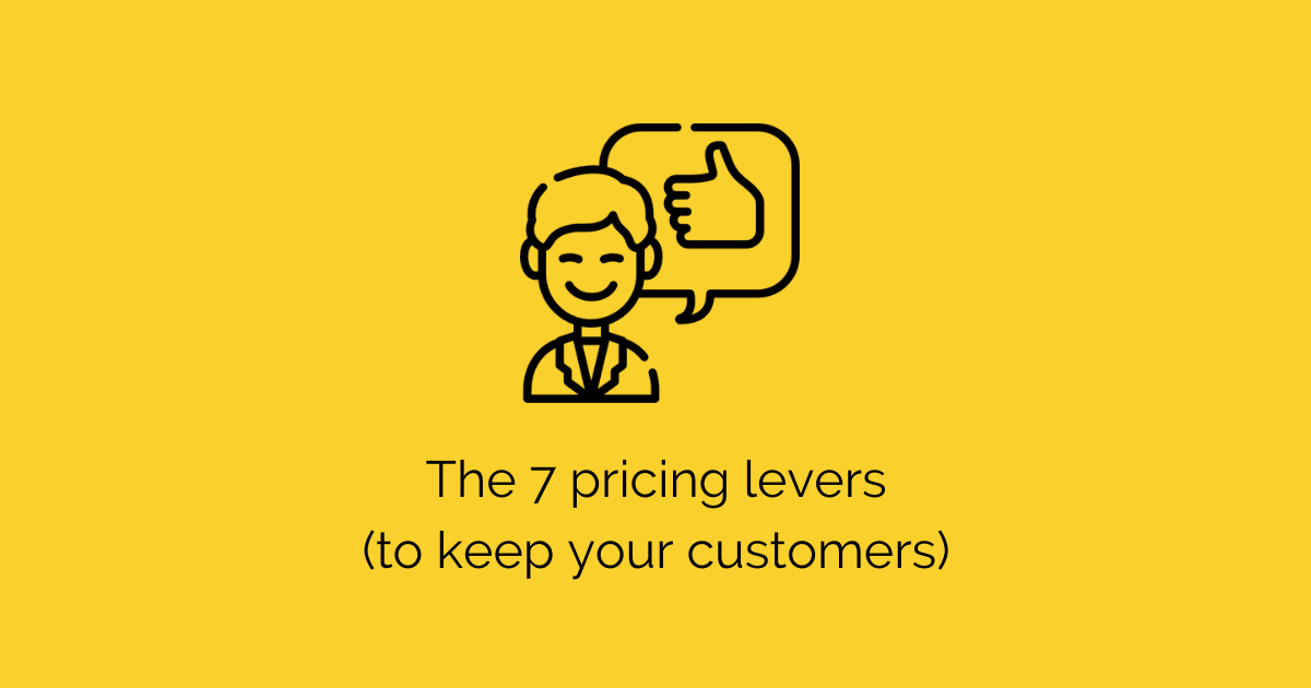 The basic pricing terms