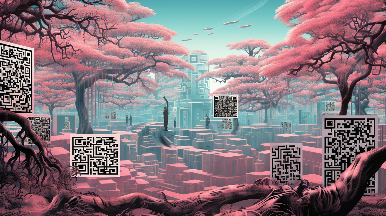 Here's how to make those beautiful QR Codes easily, for free