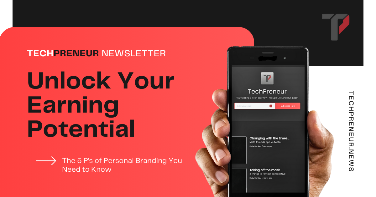 Unlock Your Earning Potential and the 5 P's of Personal Branding