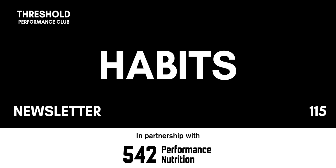 Threshold #115 | Habit Stacking: Building Wellness Routines for Long-Term Success