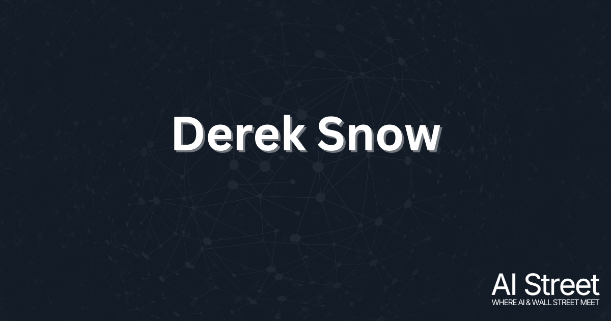 AI in Finance: Insights from Sov.ai’s Dr. Derek Snow