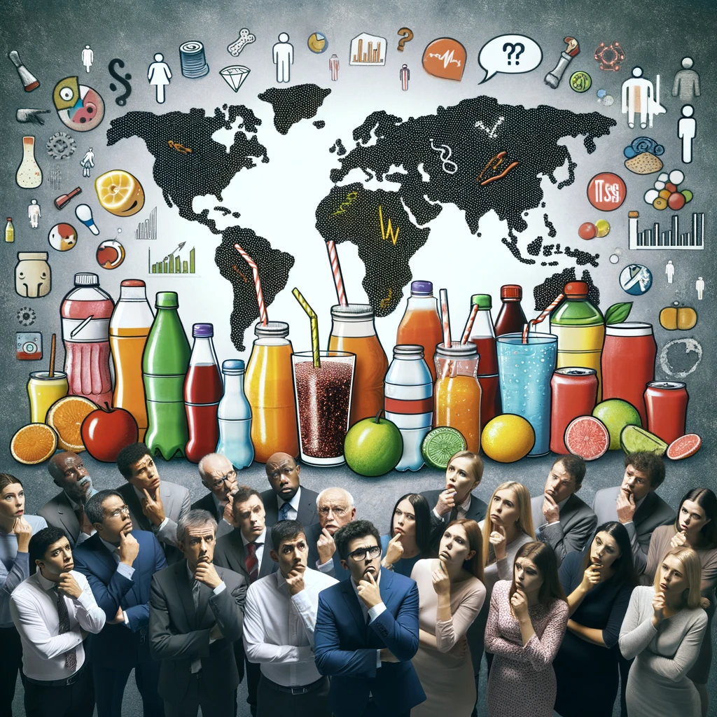 The Continuous Rise of Sugary Beverage Consumption Worldwide