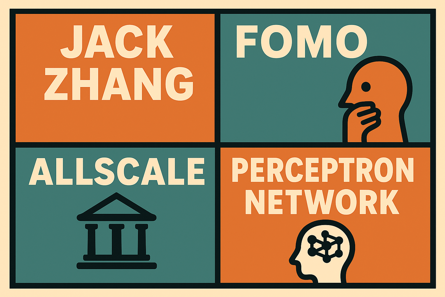 Jack Zhang, Fomo, AllScale, Perceptron — Fintech Grit, Social Trading, Global Stablecoins, and ...