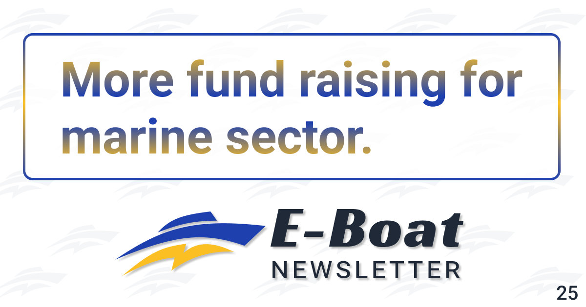 More fund raising for marine sector.