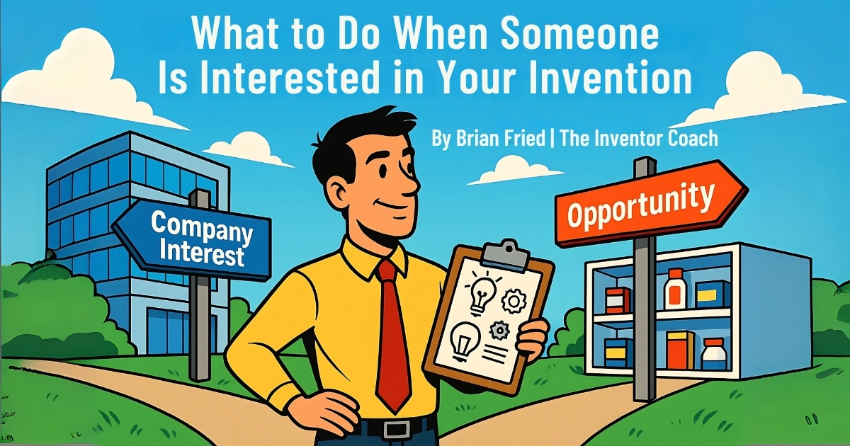 What to Do When Someone Is Interested in Your Invention