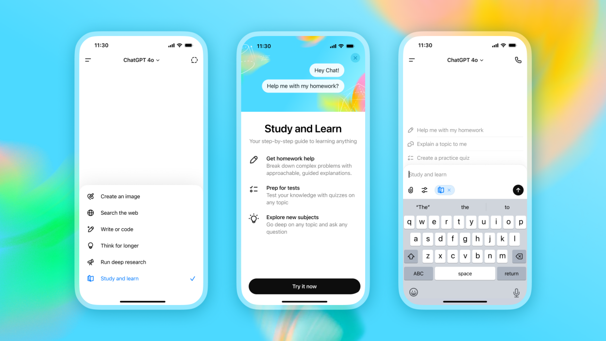 OpenAI launches Study Mode in ChatGPT