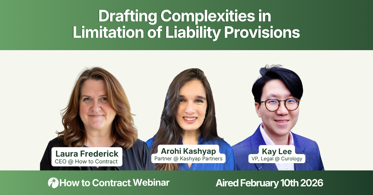 Limitation of Liability Drafting for Complex Deals