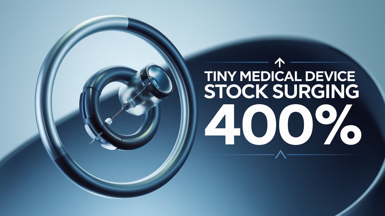 Tiny Medical Device Stock Surging 400%