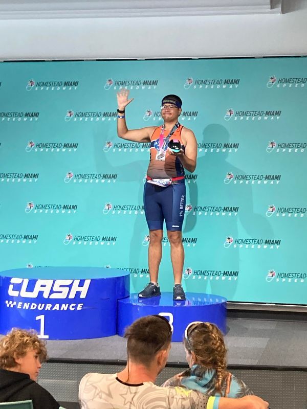 From Special Olympics to the World Championships: Triathlete Frank ...