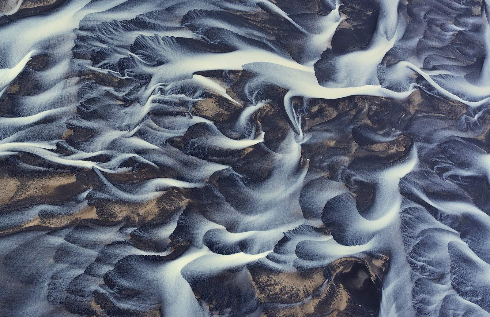 Iceland’s Stunning Textures From the Air