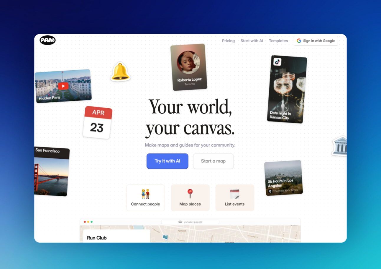 How do you share your world?