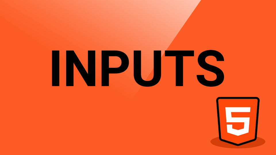 TODOS los tipos de INPUT para FORMULARIOS en HTML