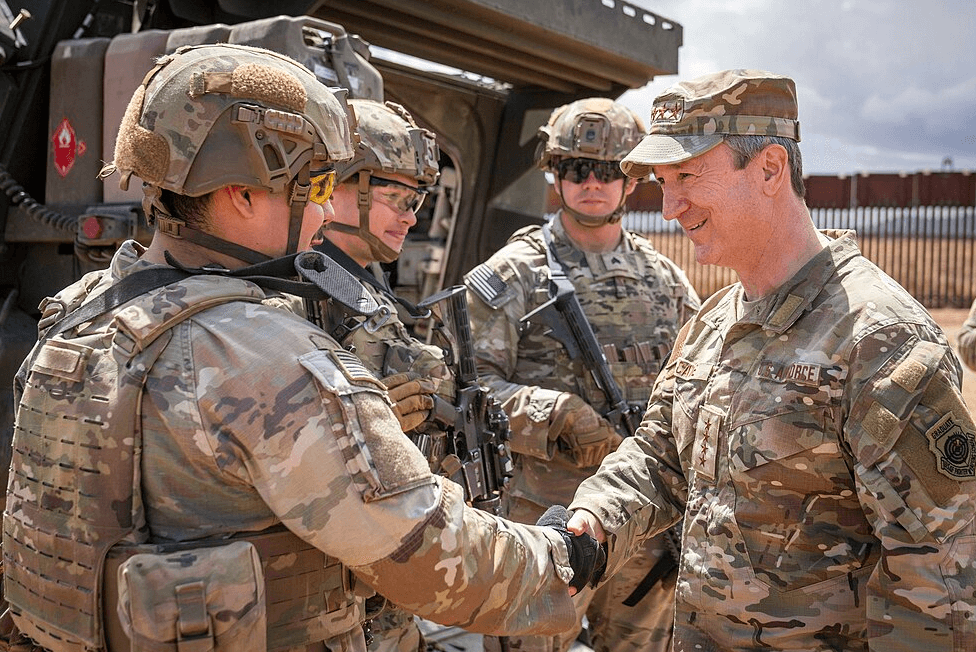 Top U.S. Military Leaders Visit Puerto Rico to Thank Troops Battling ...