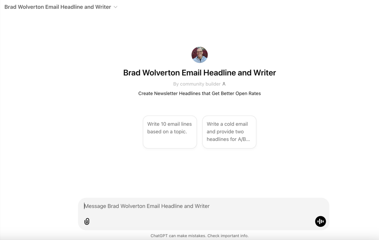 Want to write killer subject lines? Steal this prompt. Want to write killer subject lines? Steal this prompt.