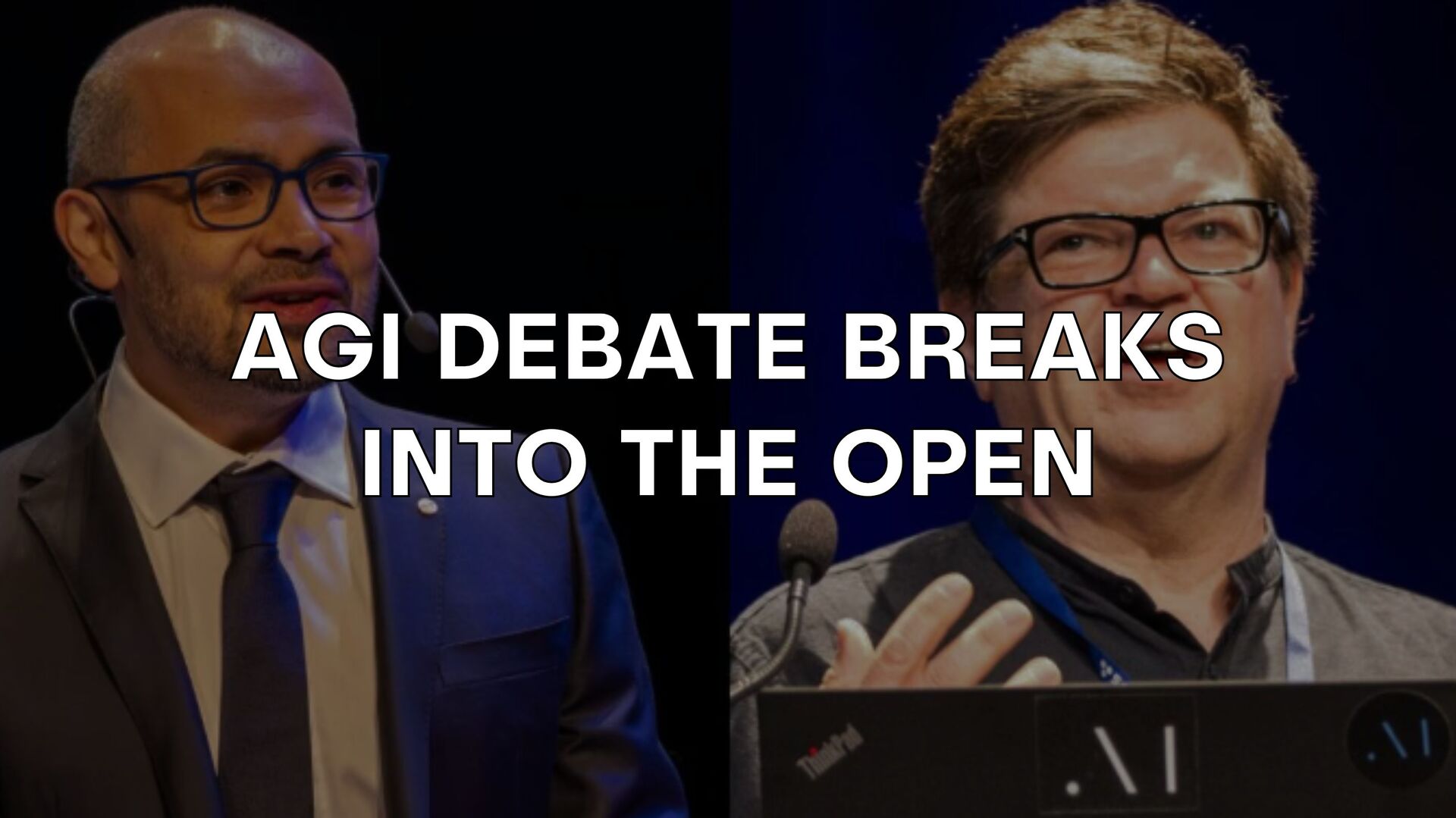 💥 AGI Debate Breaks Into the Open