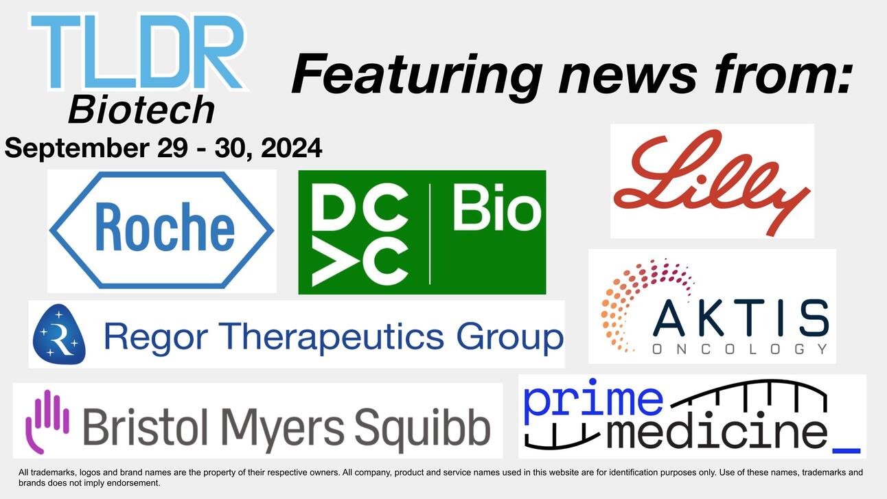 Biotech & Pharma Updates | September 29 - 30, 2024