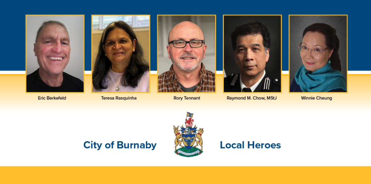 Meet Burnaby’s 2021 local heroes