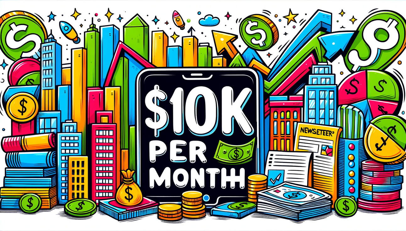 The $10k per Month Cheat Sheet