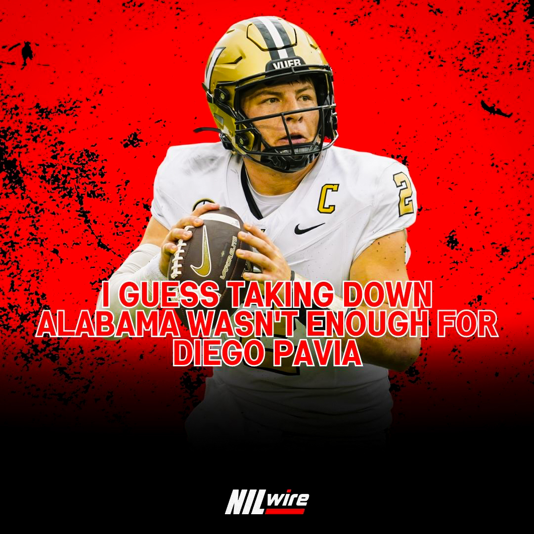 🏅Taking down Alabama wasn't enough for Diego Pavia