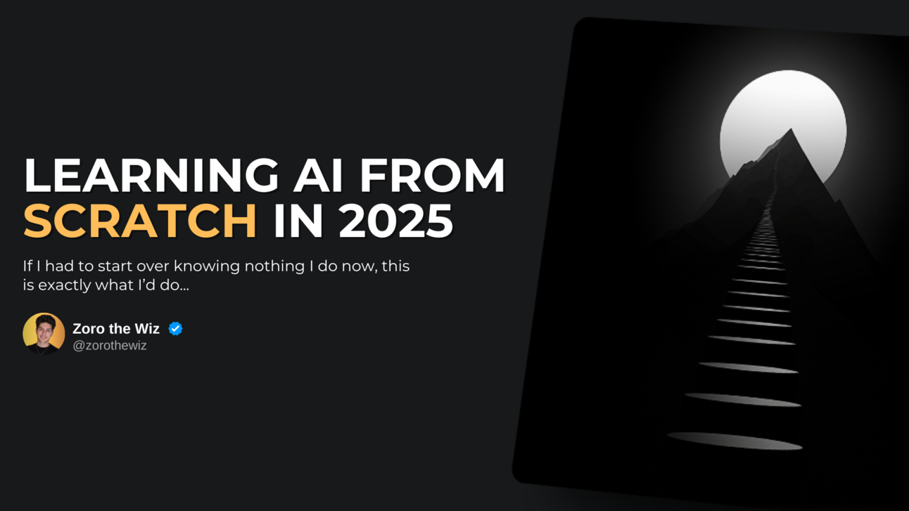 How You Can Learn AI from Scratch in 2025