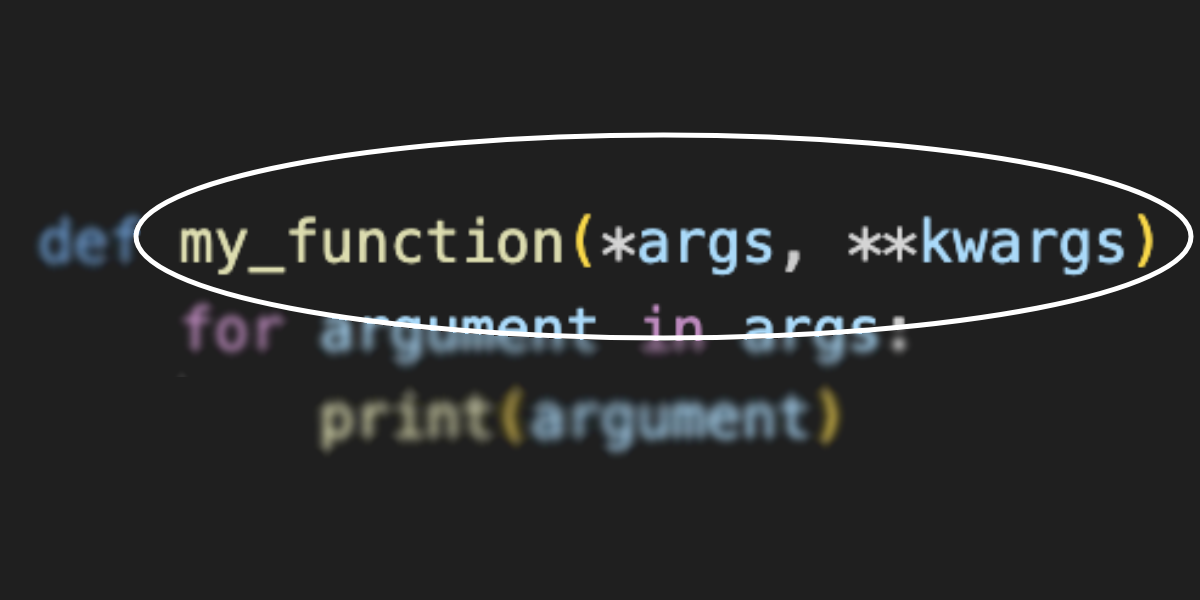Letting Python Do the Heavy Lifting: A Dive into *args and **kwargs Letting Python Do the Heavy Lifting: A Dive into *args and **kwargs