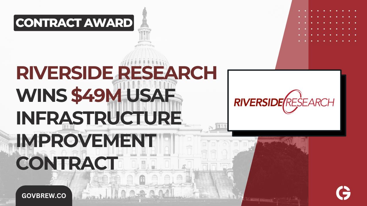 Riverside Research $49 Million USAF Infrastructure Improvement Contract