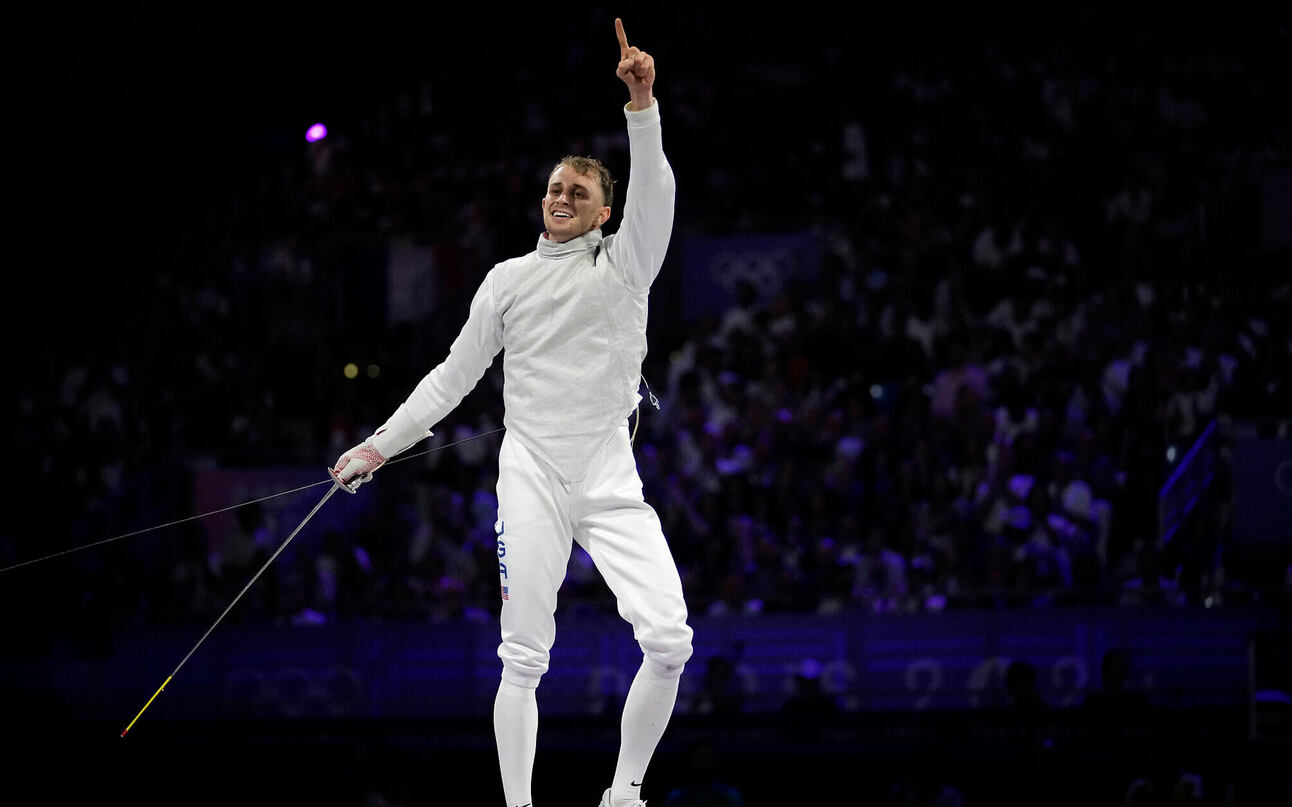 Bronze Victory for Jewish Fencer at Paris Games
