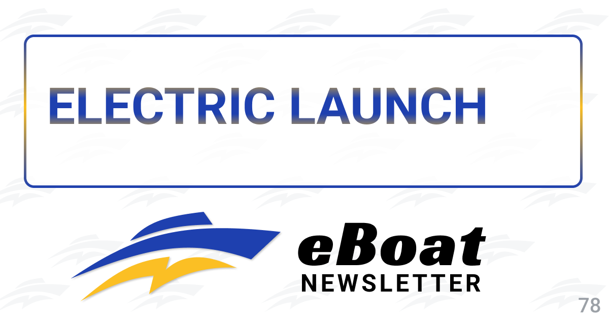 Electric Launch-style Boat