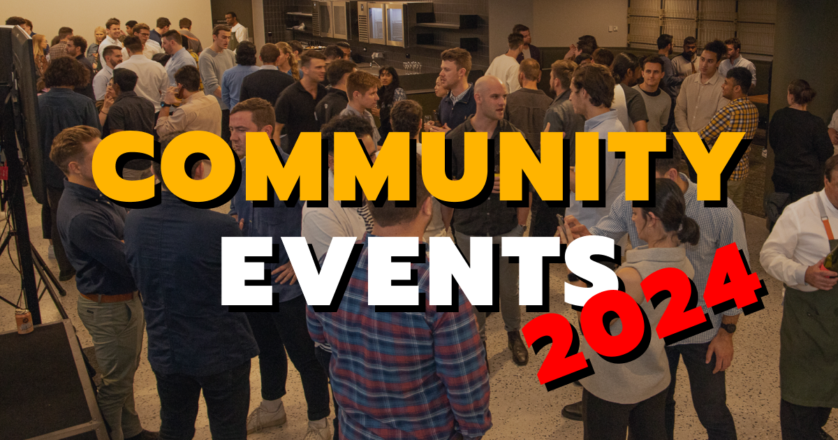 Community events coming up in 2024