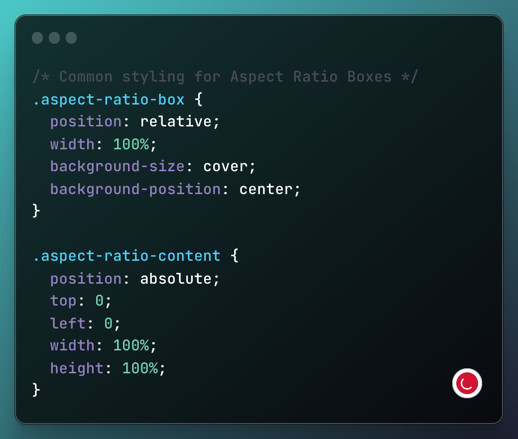 Harmony in Design: Mastering Aspect Ratio Boxes for Responsive Elegance